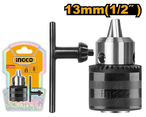 INGCO 13mm Key Chuck KC1301 Durable 1.5-13mm Chuck Capacity with 1/2 ...