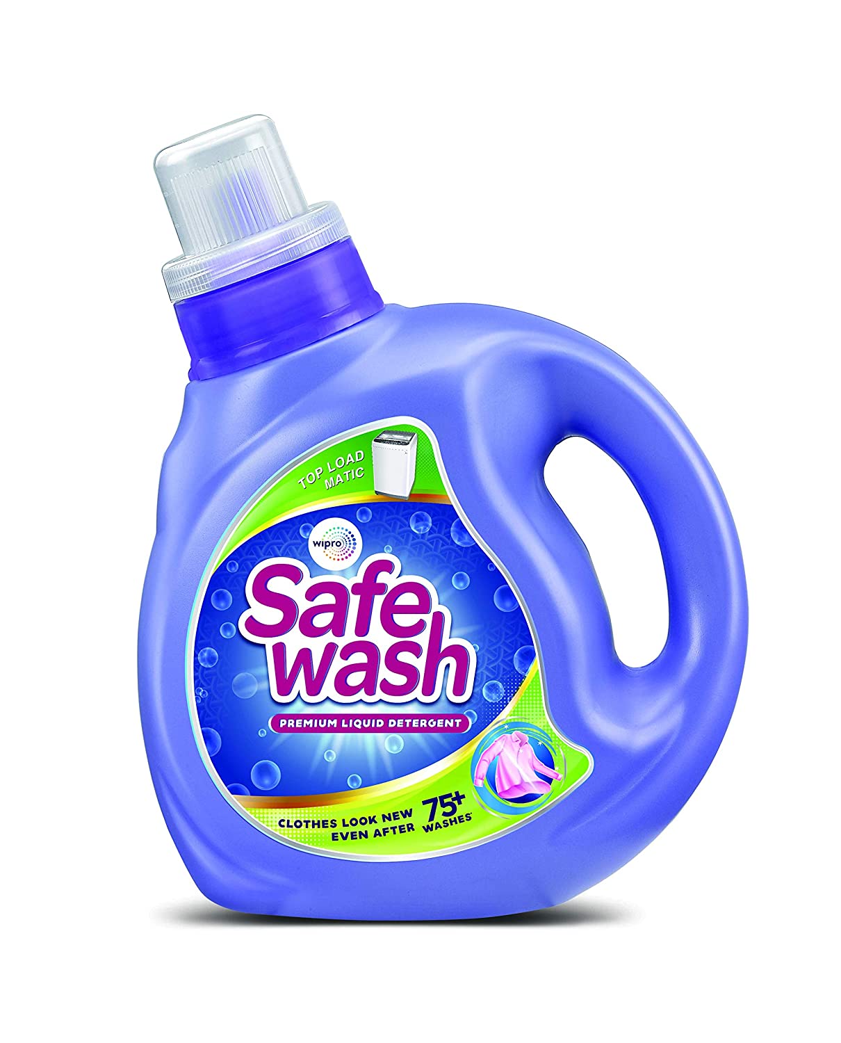 Wipro Safewash Matic Top Load Liquid Detergent, 2x1 kg Multipack ...
