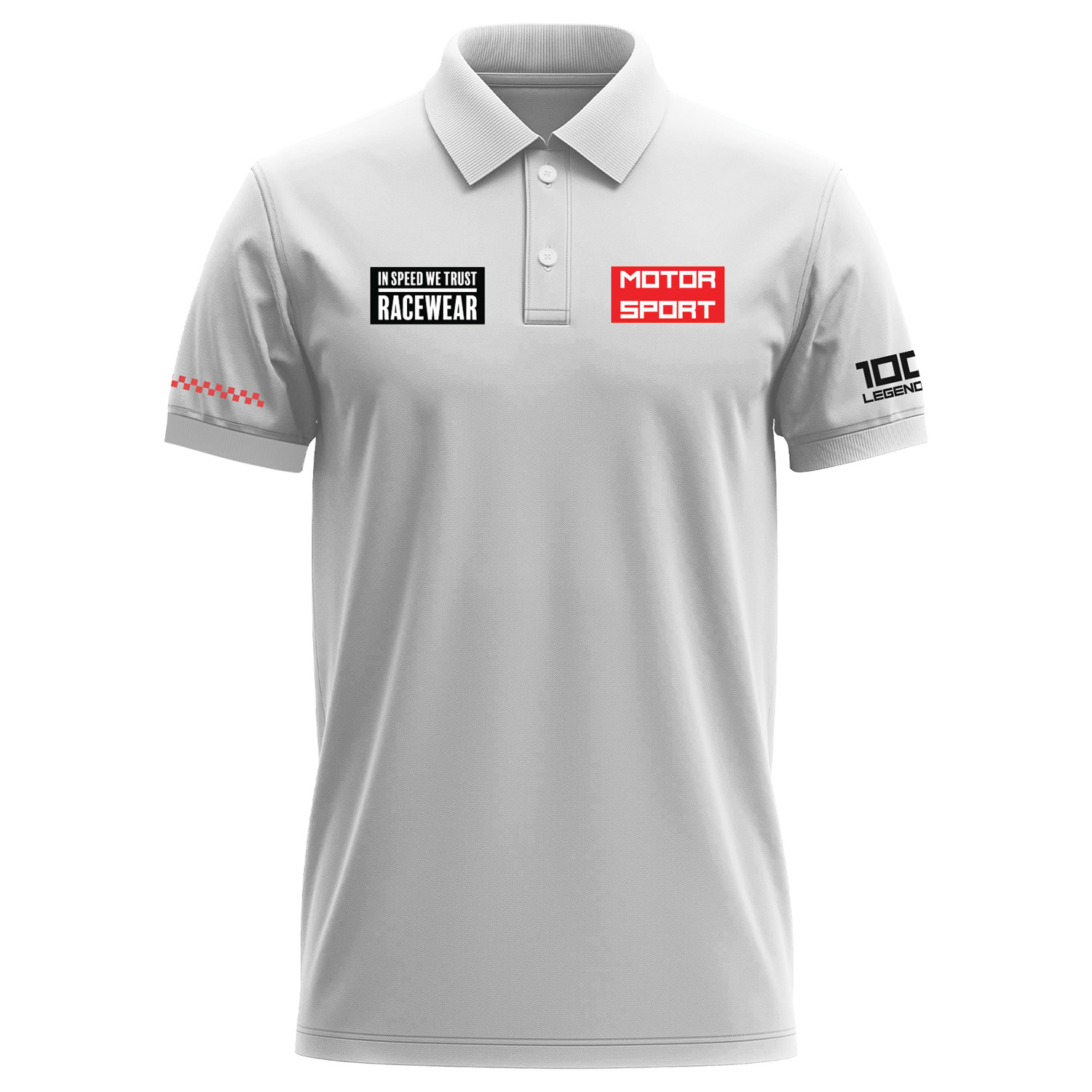 RACEWEAR Royal Blue Polo T-Shirt - Premium Quality