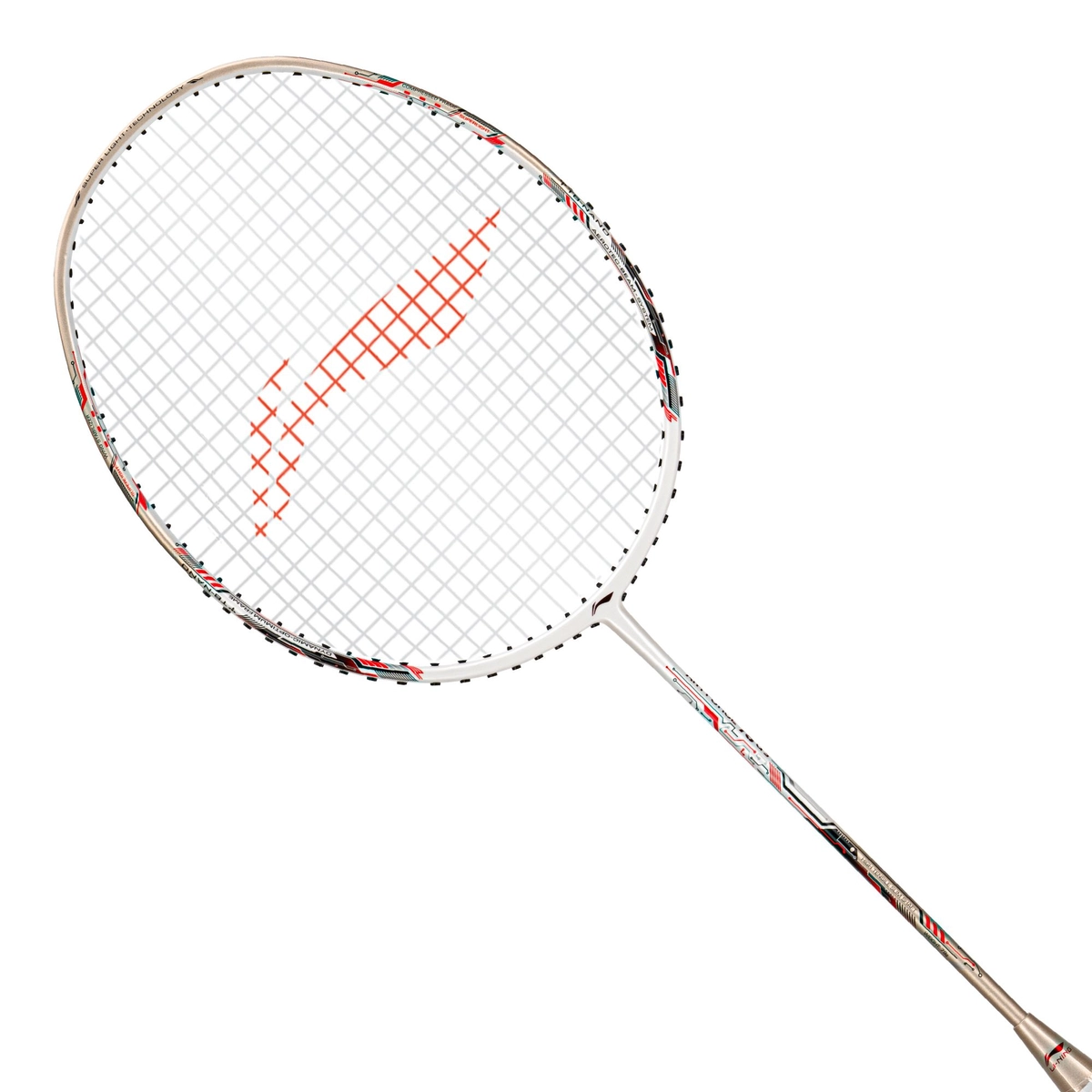 Li-Ning Air Force 79 G3 Badminton Racquet - (White/Gold/Red) - Warrior ...