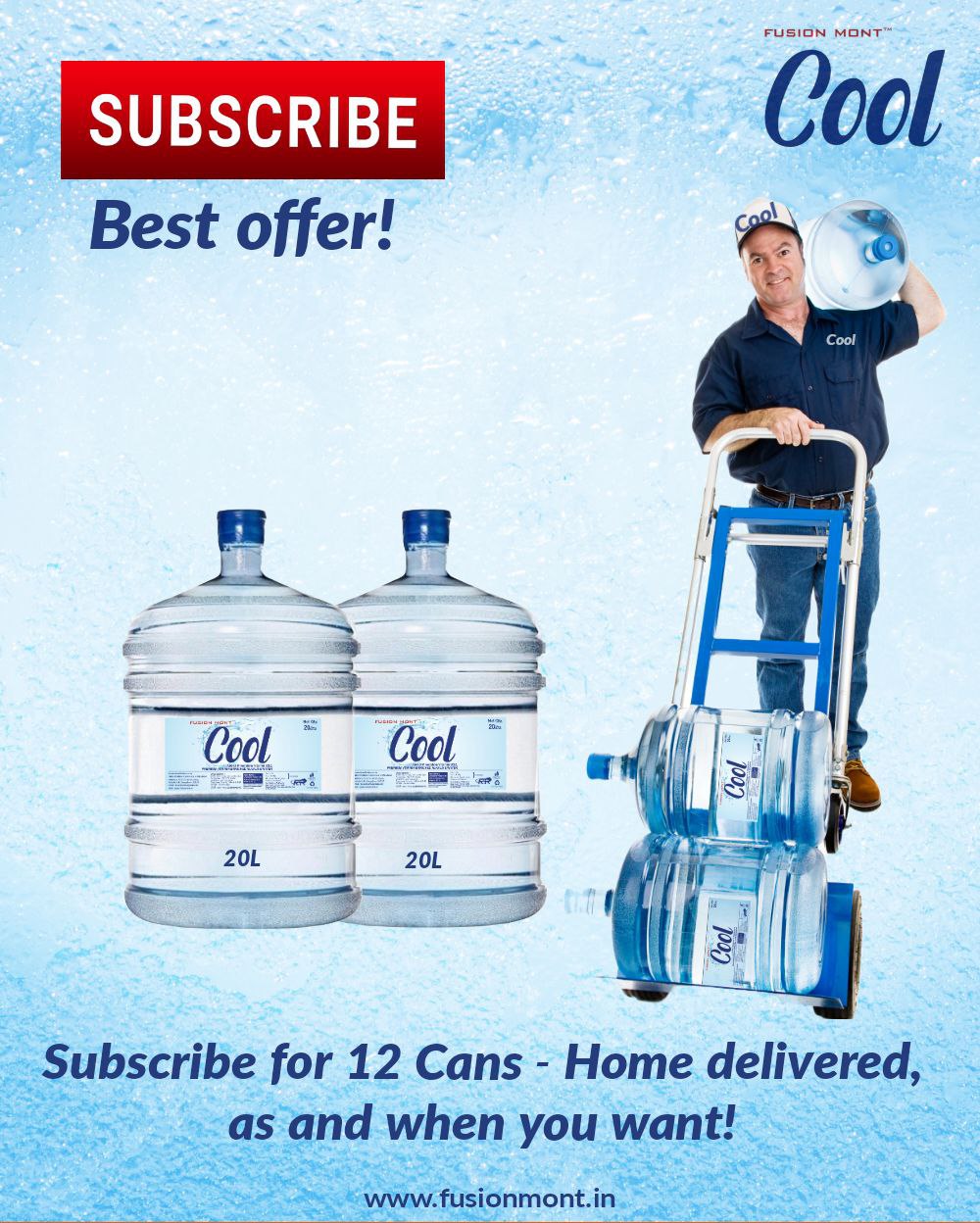 Cool Subscription - 12 refills - Cool by Fusion Mont