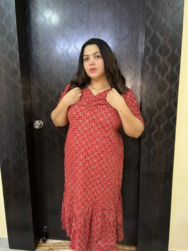 New Launch Sweetheart neckline with elastic sleeves comfort wear ...