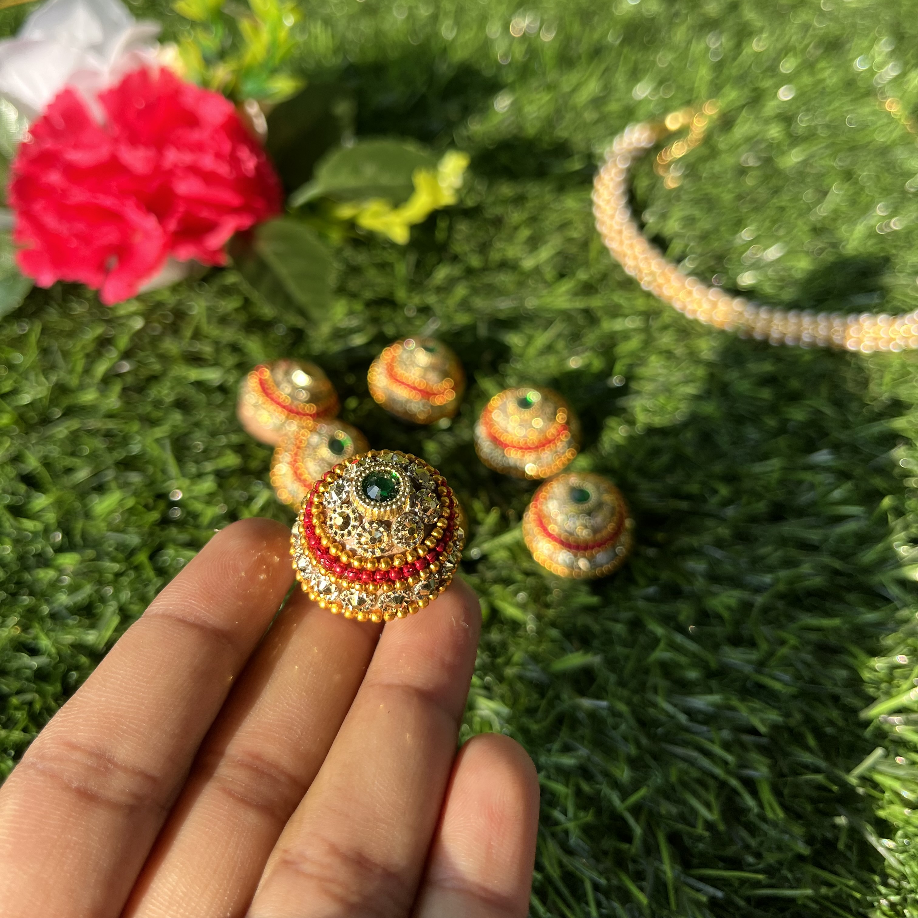 Saptapadi Supari - green diamonds - Wedding Ghar