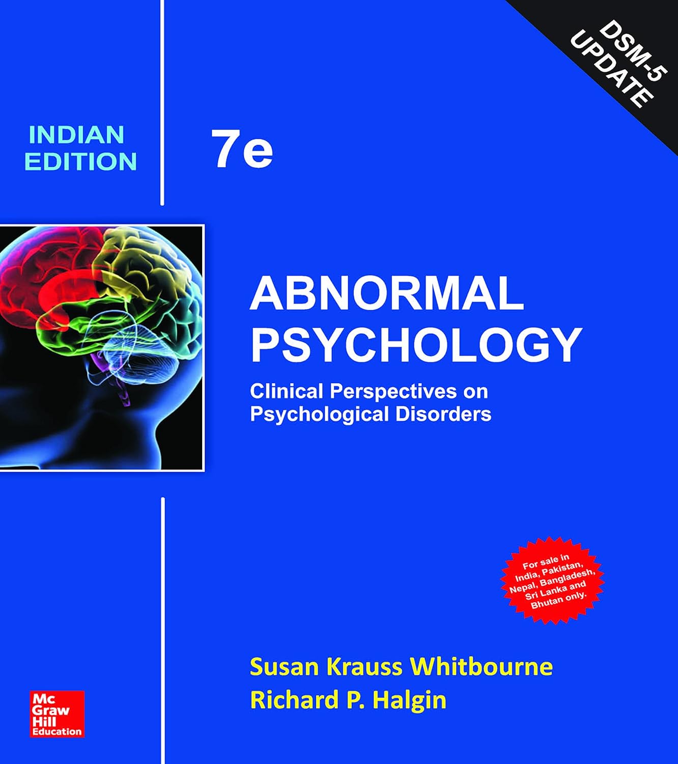 Abnormal Psychology: Clinical Perspectives on Psychological Disorders, 7e