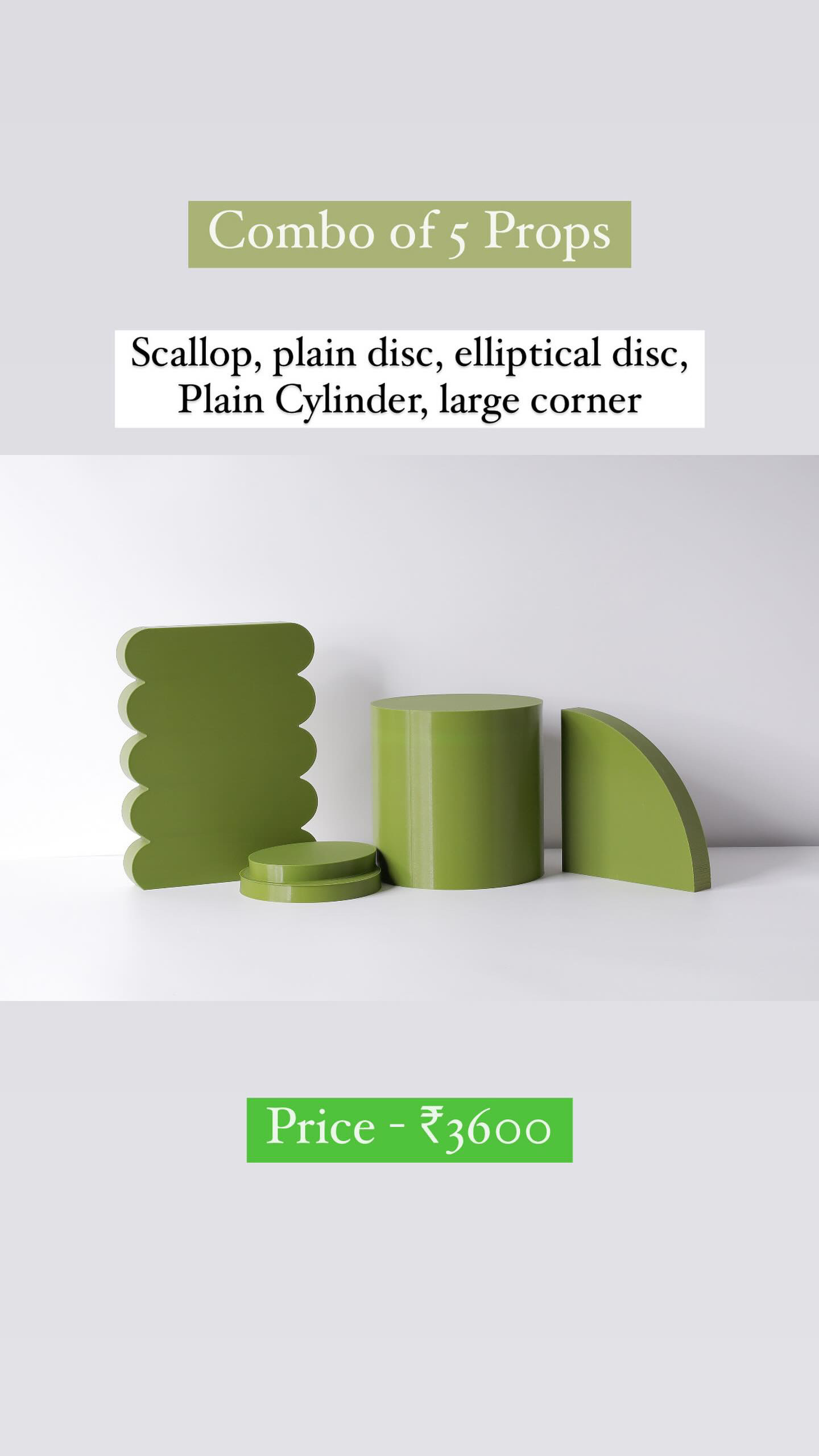 Essential Prop Set 8 - Prism Props