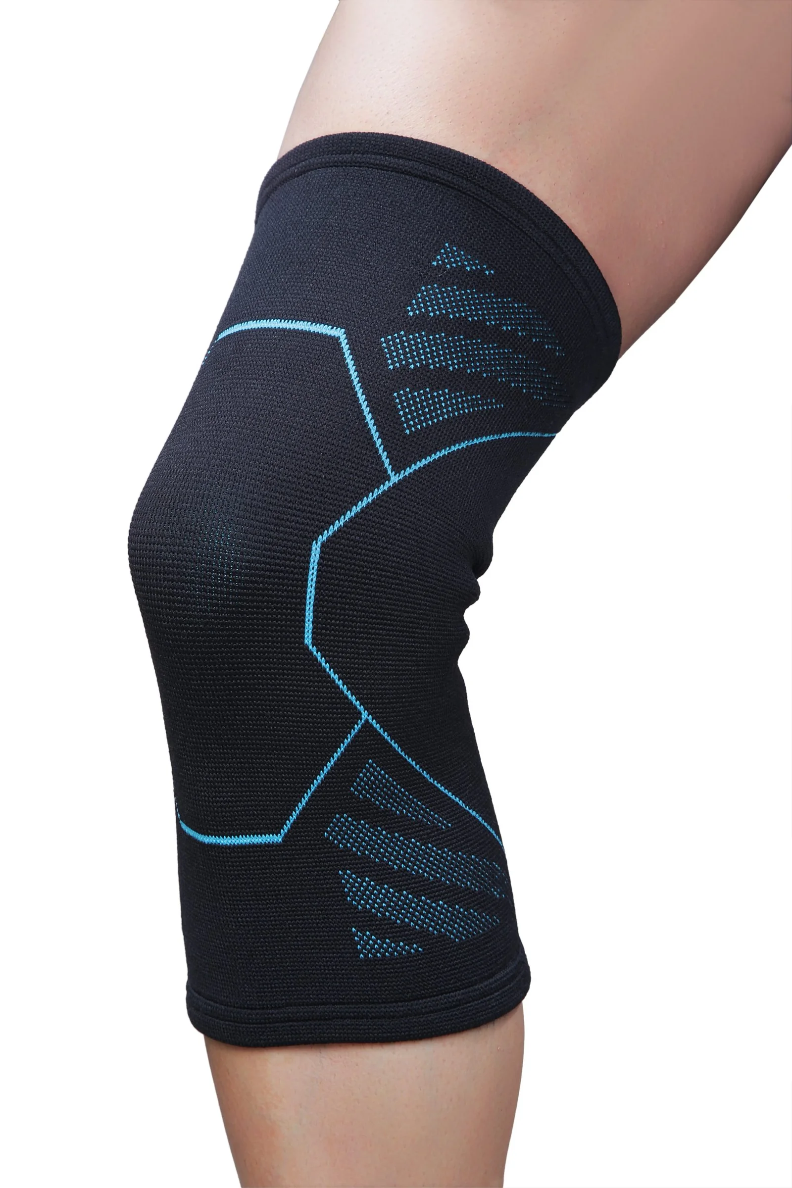 Fitnox Knee Support Elastic - Warrior Sports (India)