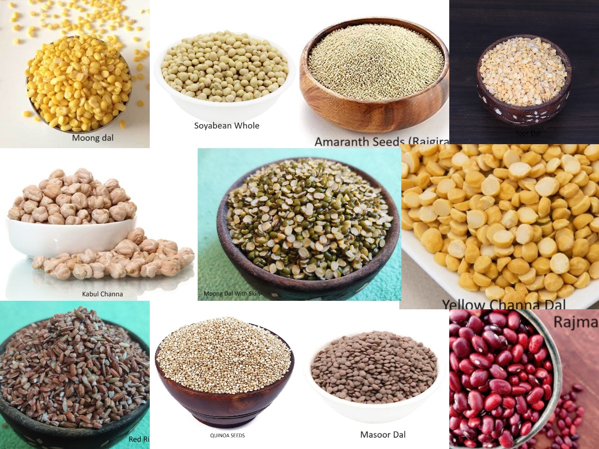 Organic Pulses/Dal/Millets/Rice Combo Pack (10kg) - Shudh Farm ...