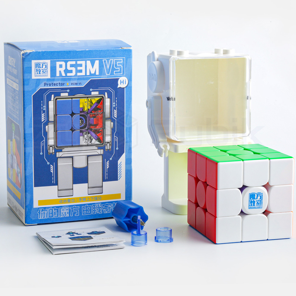 MoYu RS3 M V5 3x3 Magnetic Dual-Adjustment + Robot Box