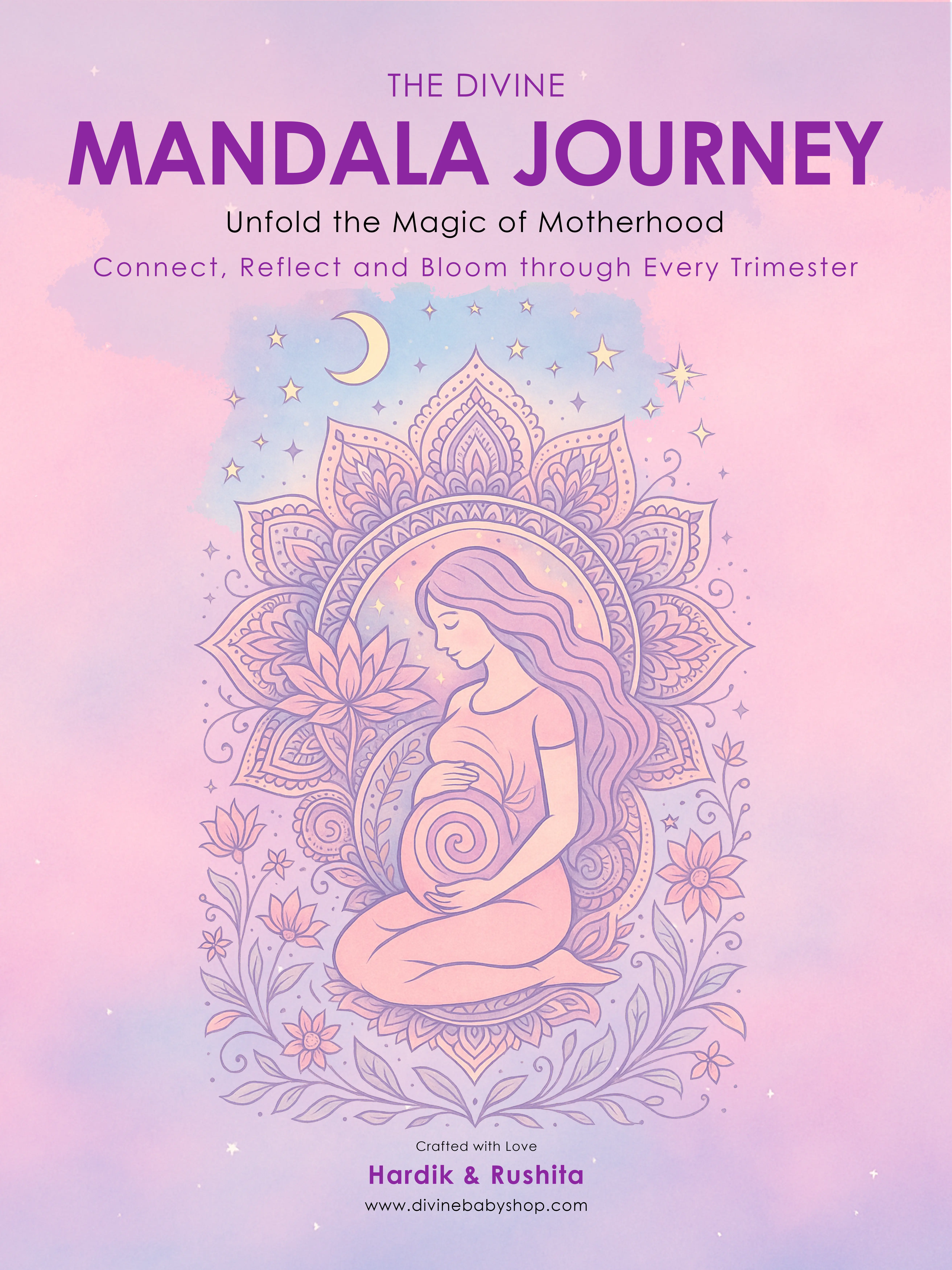Mandala Art Drawing for Pregnancy | The Divine Mandala Journey