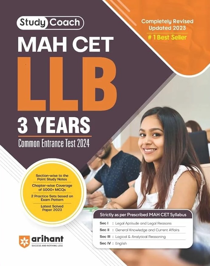 Study Coach MAH CET LLB (3 Years) Common Entrance Test 2024