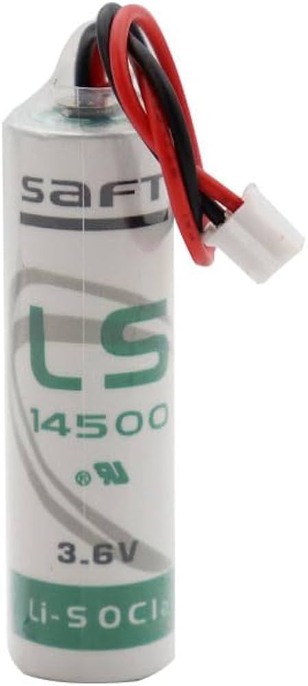 Saft Ls14500 with Wire 2 Pin Connectors - High Quality