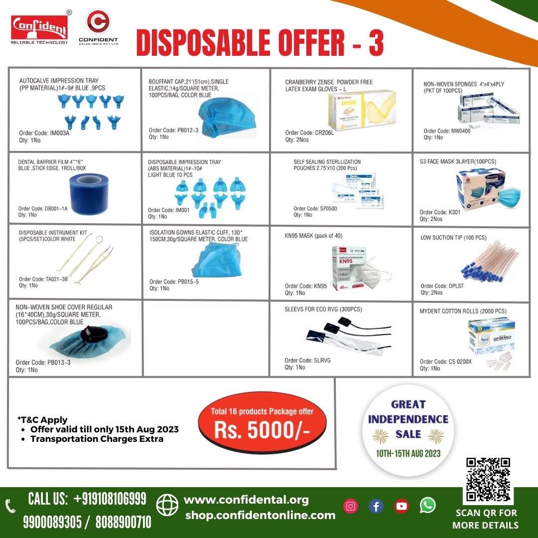 DISPOSABLE OFFER - 3 - Confident Sales India Private Limited
