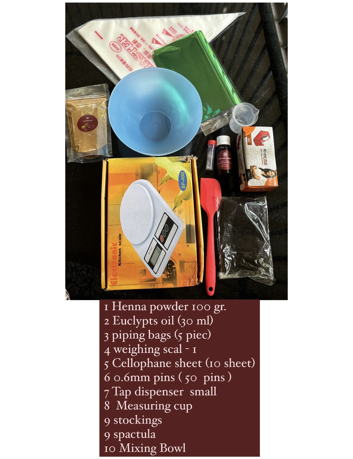 Starter Henna Kits - The Fidhahenna