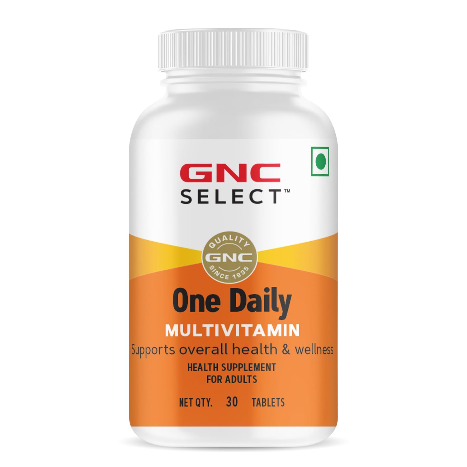 GNC One Daily Multivitamin | Zinc, Copper, Vitamins B12, A, C & D3