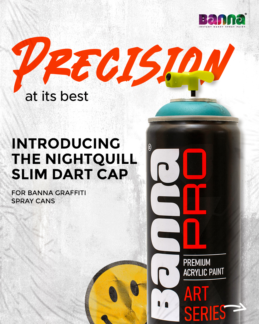 Nightquill Slim Dart Cap – Variable Skinny Cap for Precision Spray ...