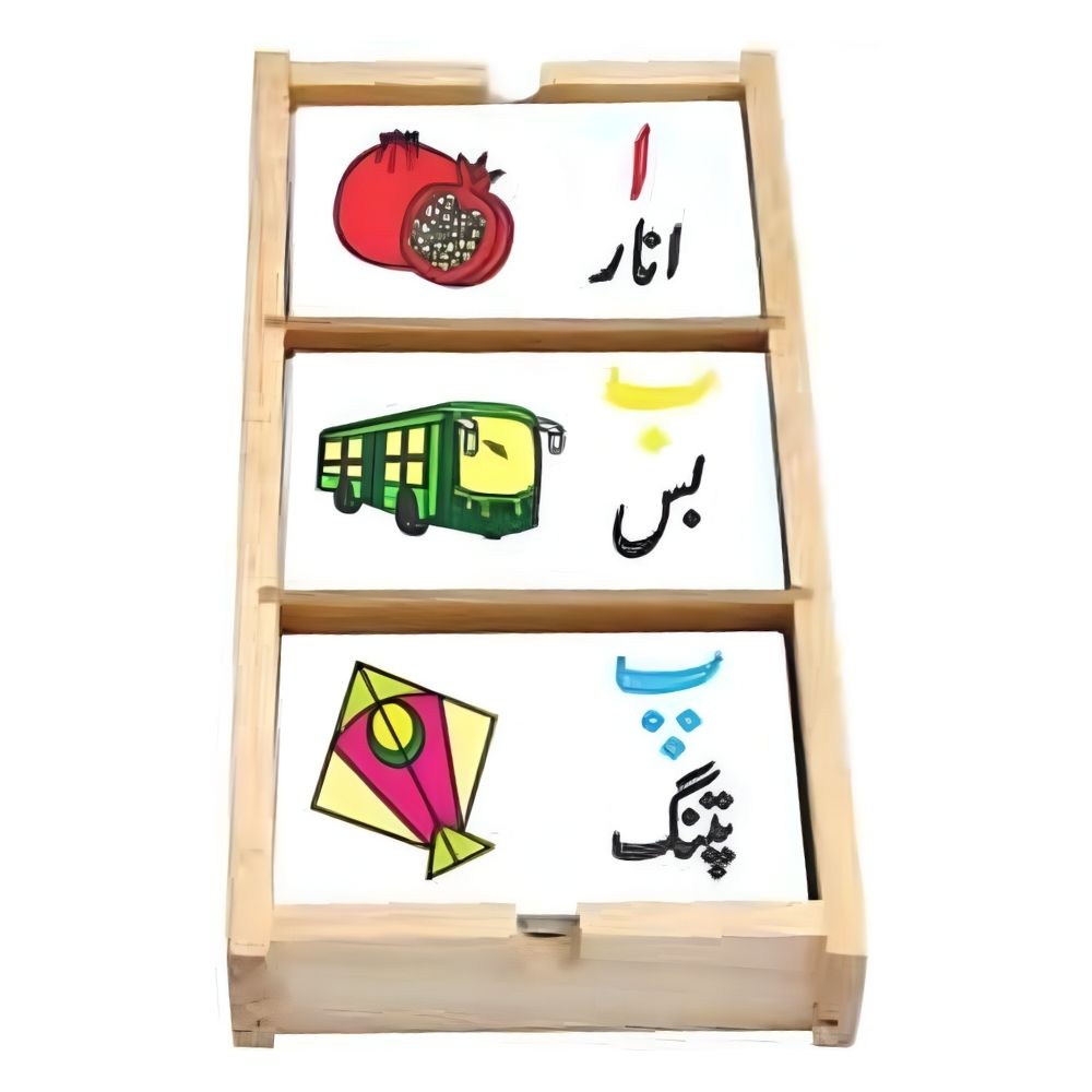 Urdu Alphabet Flash Card (Set Of 37 Pcs.) - Chotan.in (A Product of ...