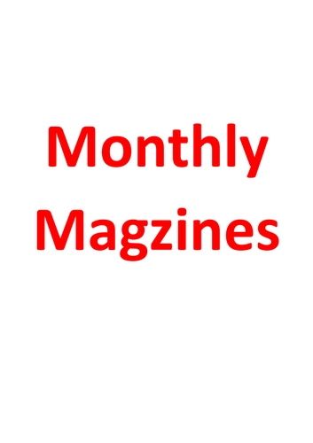 Monthly Magazines - Target Groups 123