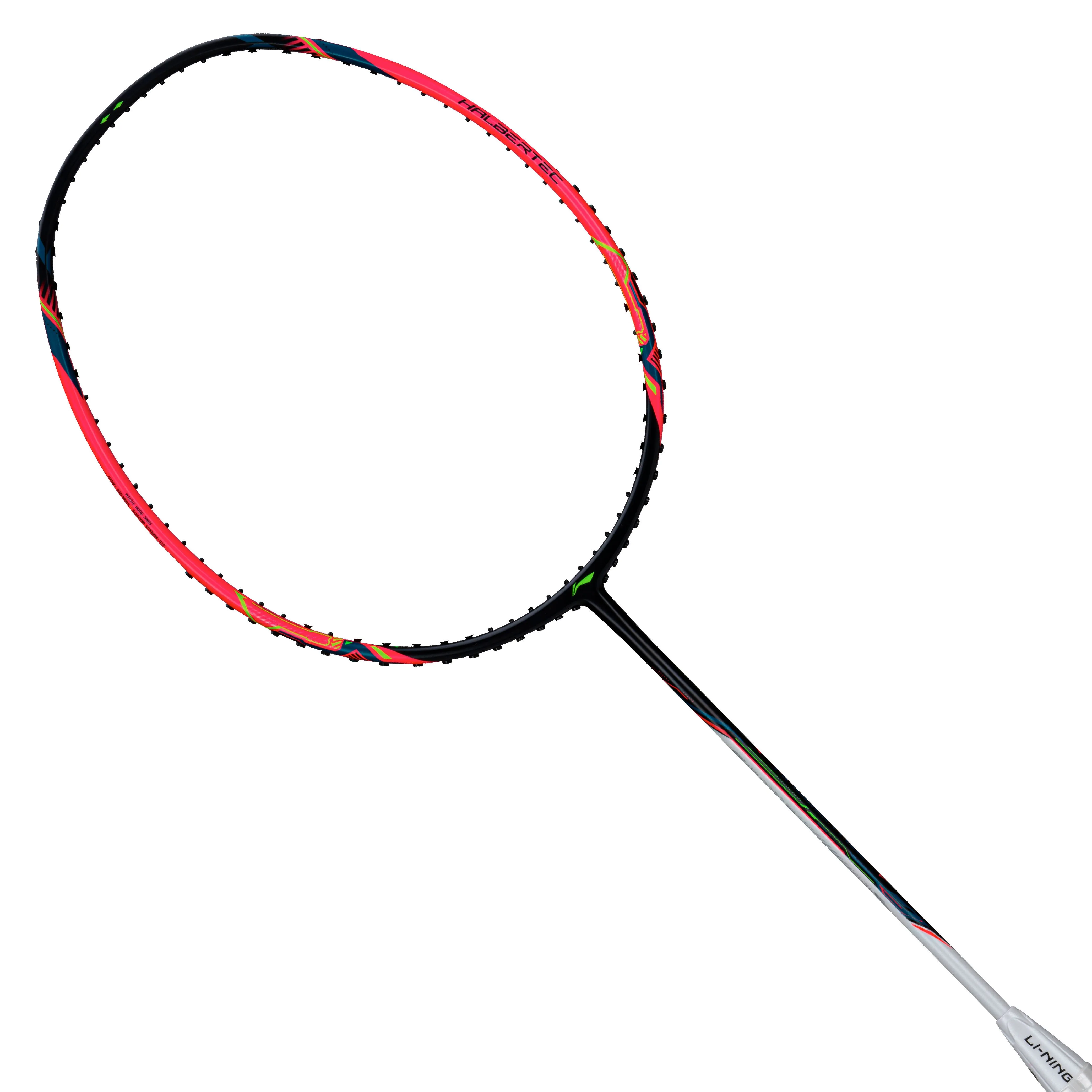 Li-Ning Halbertec Motor Badminton Racquet - (Neon Pink) - 4U - Warrior ...