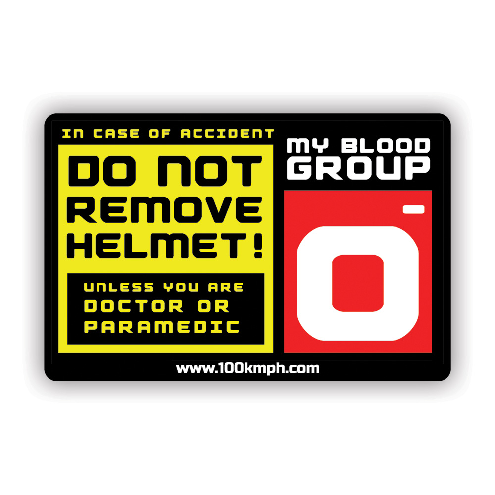 O-ve Blood Group Sticker | Unique & High Quality