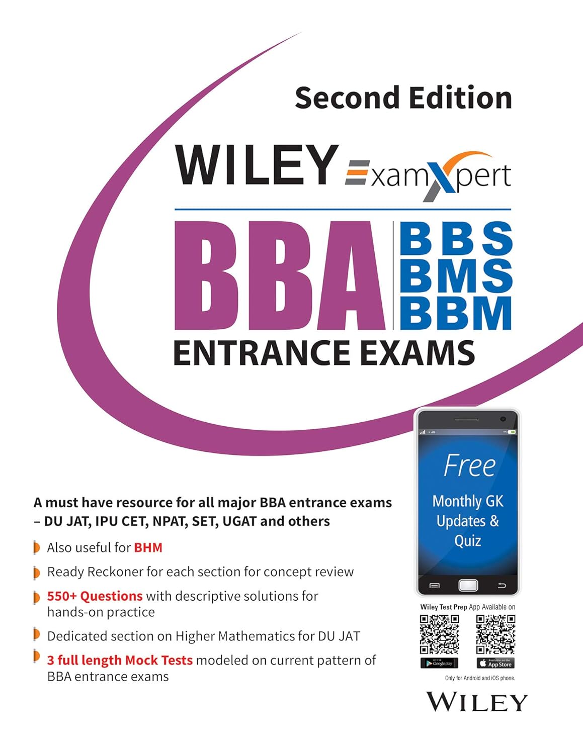 Wiley's ExamXpert BBA Entrance Exams (Second Edition)