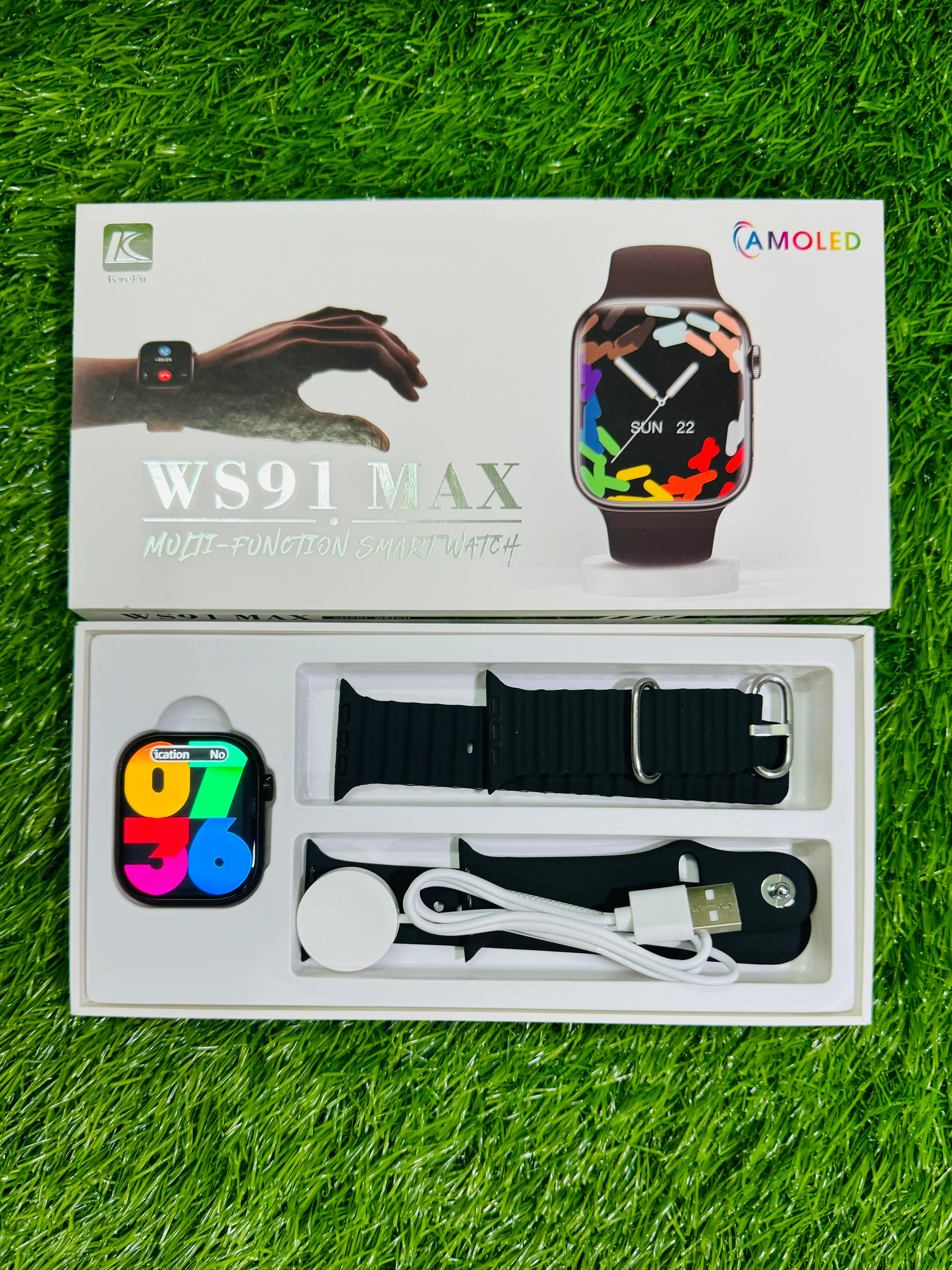 WS91 Max Smart Watch Price in Pakistan - Buy Online at The Tech