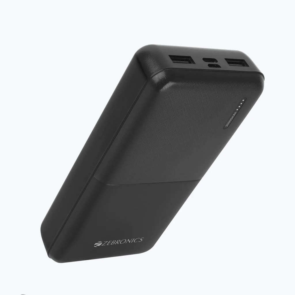 Zebronics Power Bank R7 20000mAh - Dual USB Output