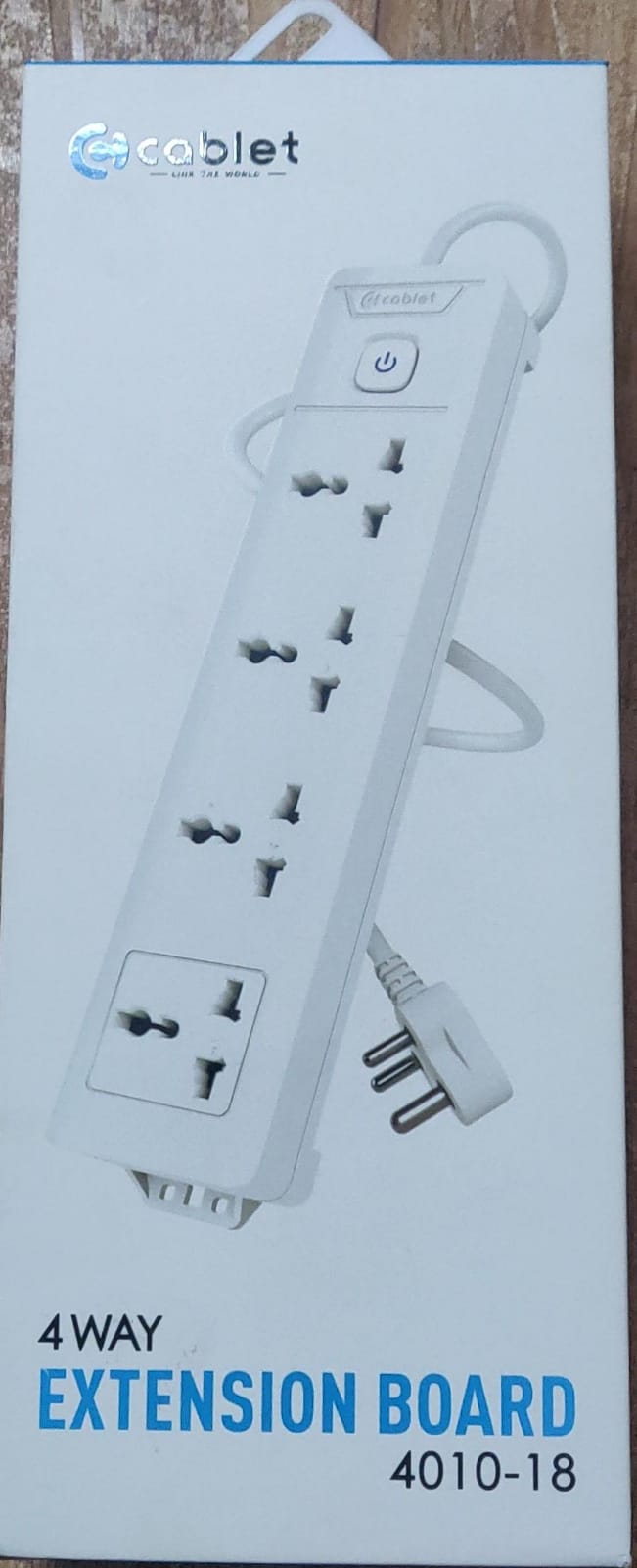 Cablet Extension Board 4 Socket 1 Switch 1.8M Spike P-4814 - WISDOM ...