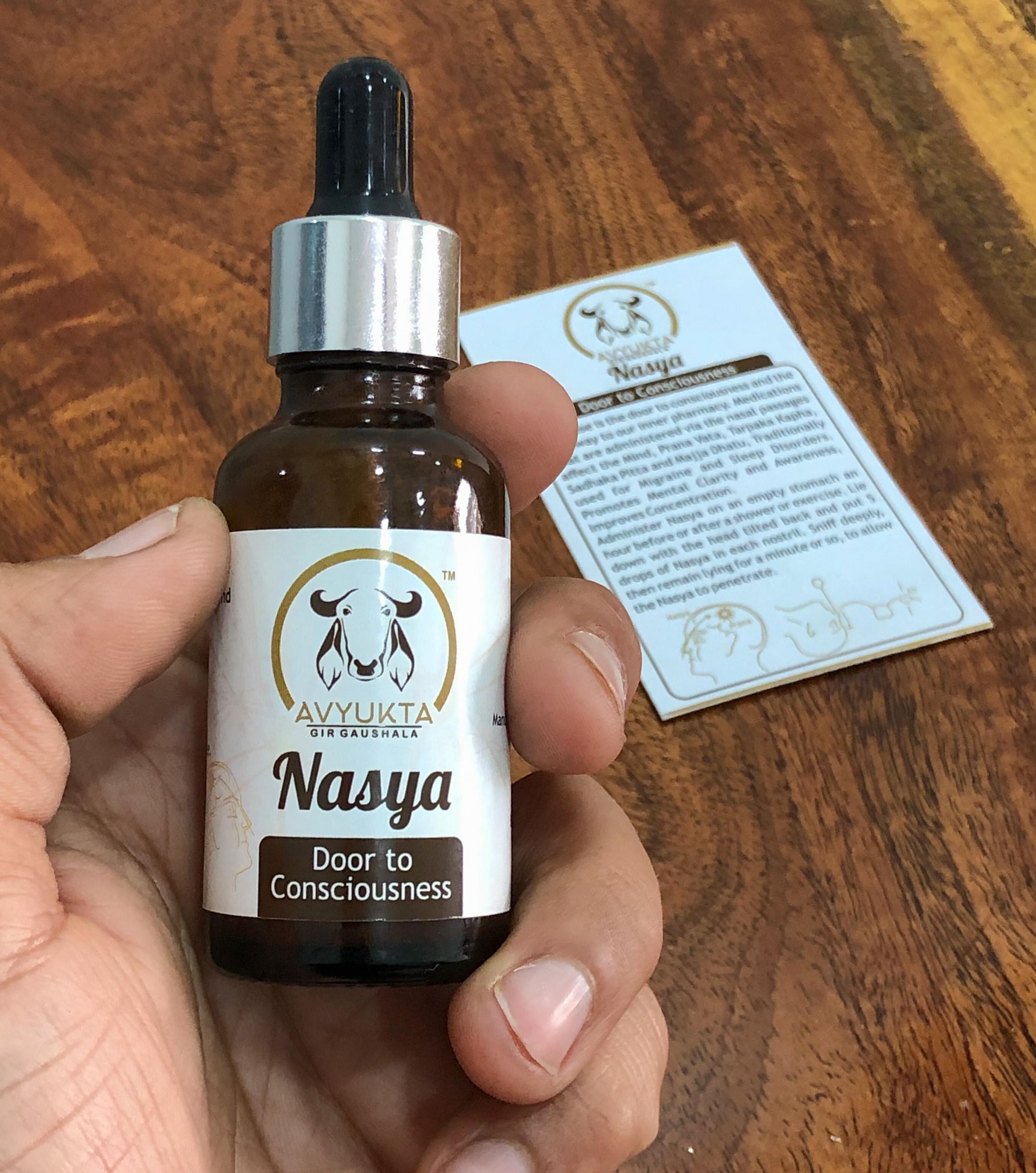 Nasya -Aged Cow Ghee Nasya-Traditional Ayurvedic Wellness for Mind and ...