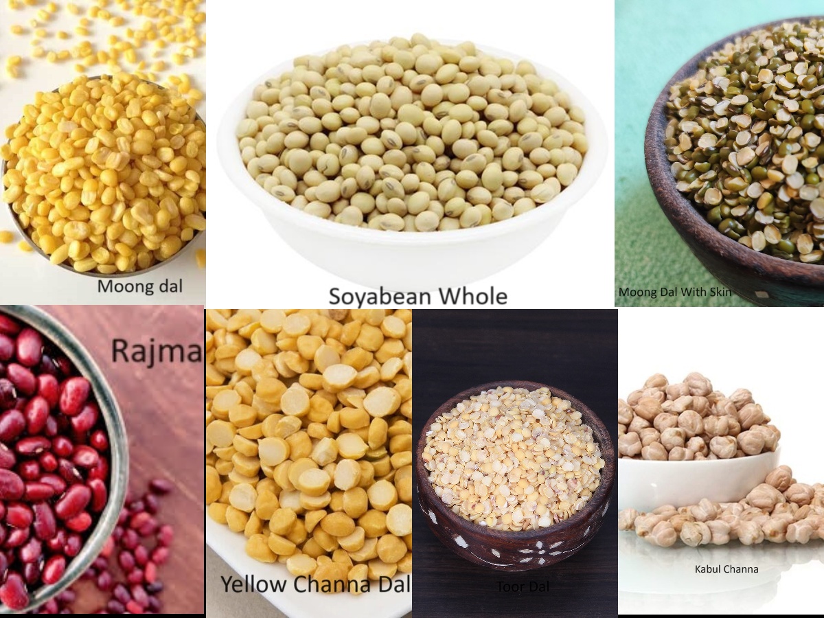 Organic Pulses/Dal Combo Pack (5 kg) - Shudh Farm (Prakritikshala India ...