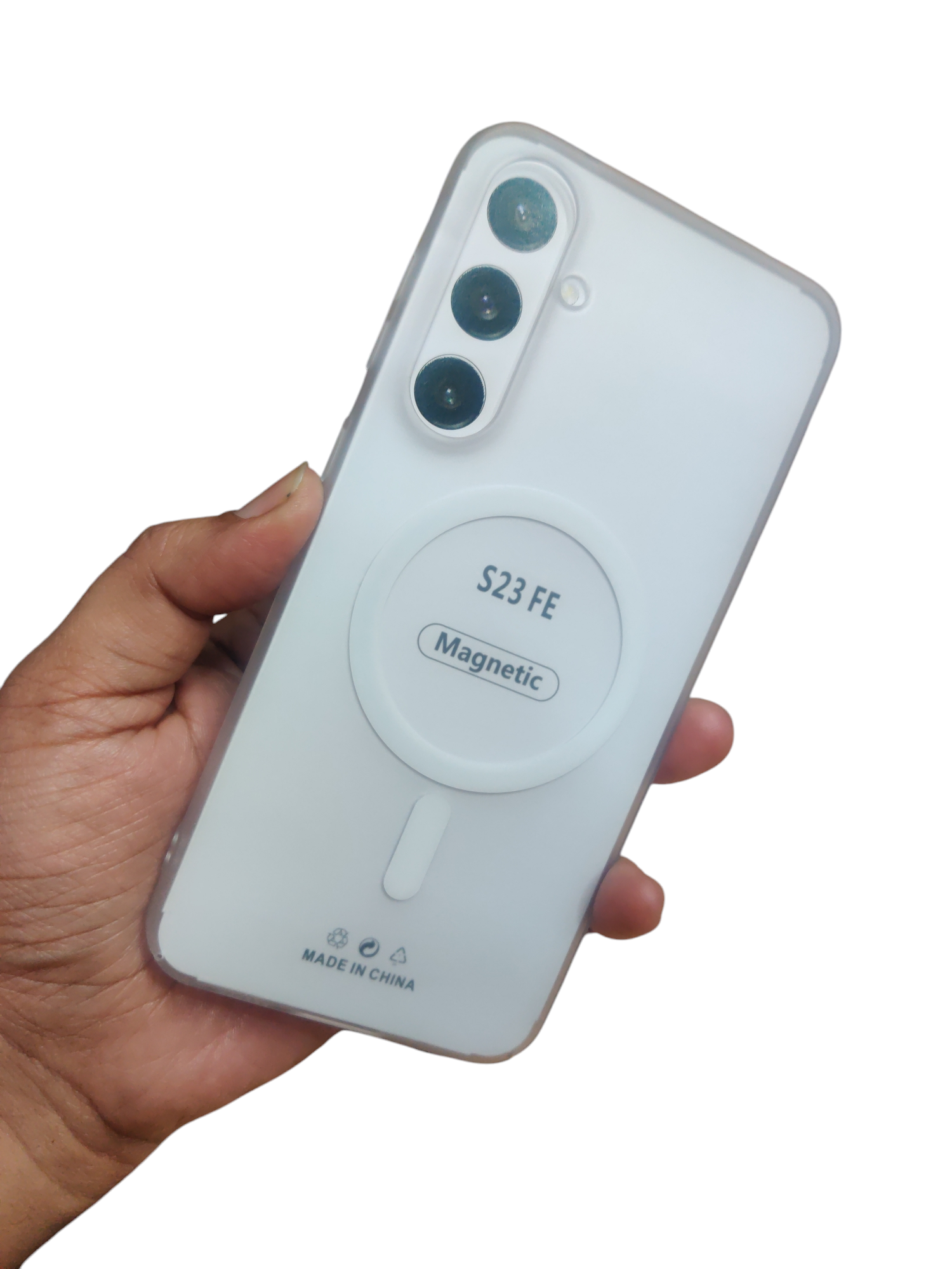 Premium Samsung Galaxy S23Fe Magsafe Matte Hard Case