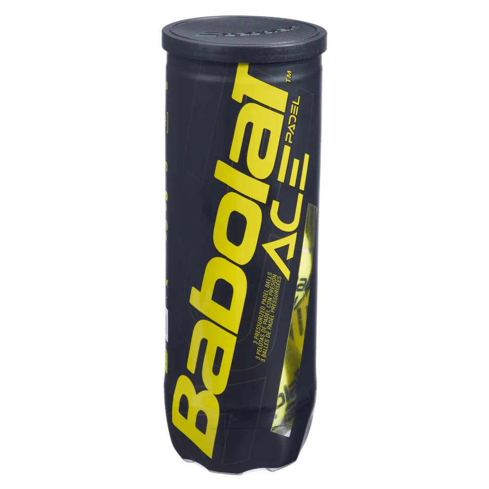 Babolat Ace X3 Padel Balls - (1 Can/3 Balls) - Warrior Sports (India)