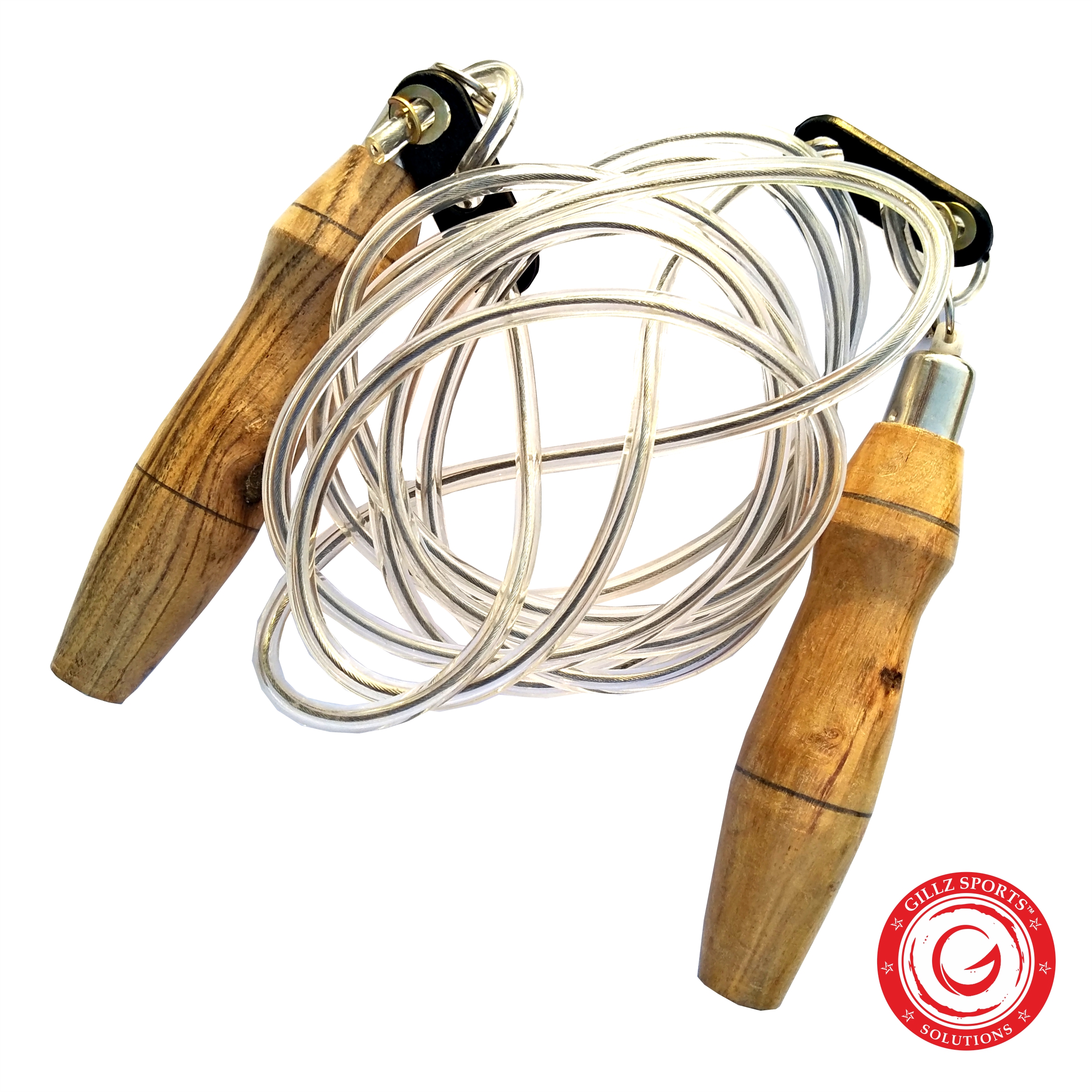 Gillz Sports Wooden Skipping Rope For Men & Women Adjustable Jumping ...