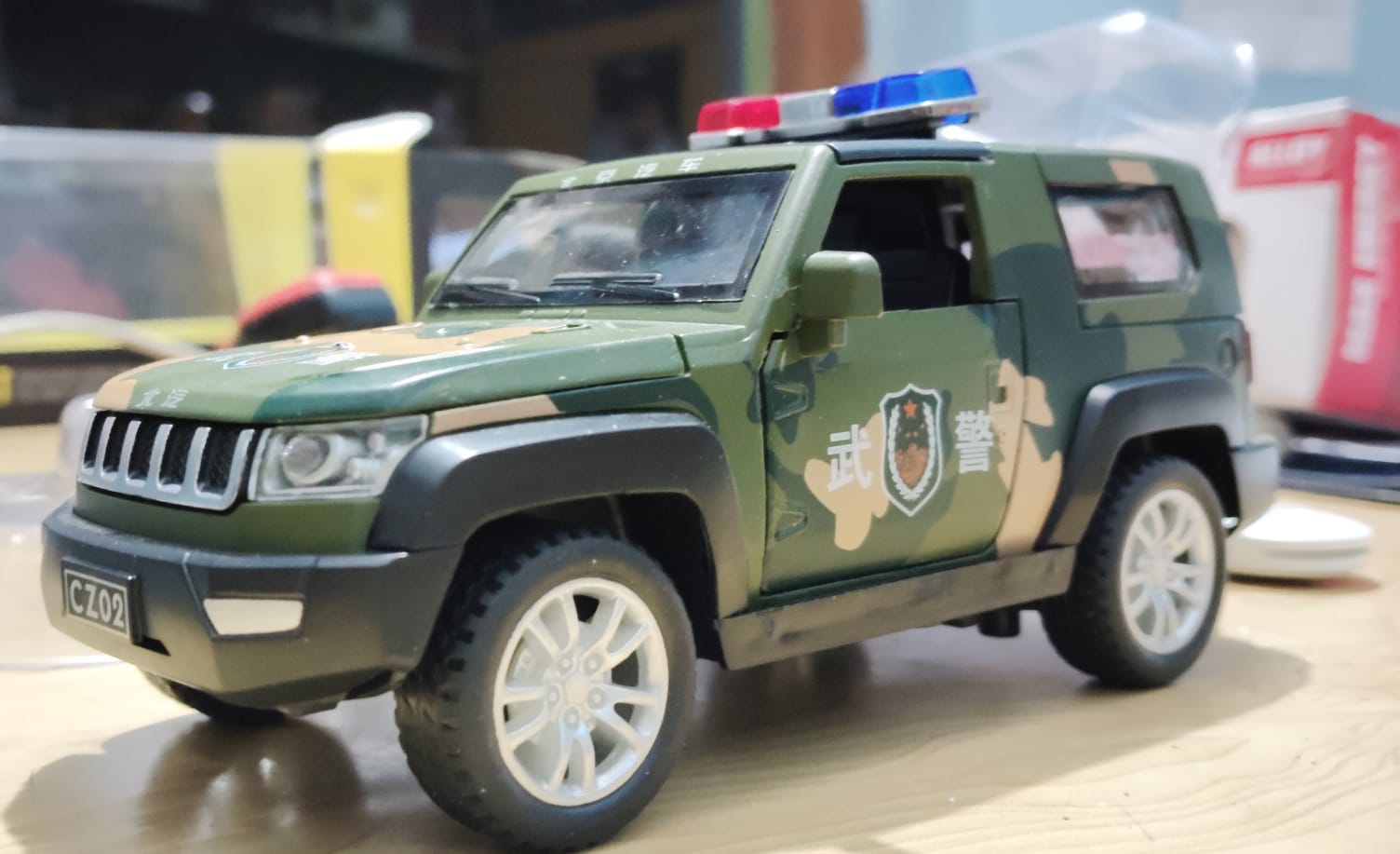 army safari toy car - Archit Gift & Toys Meerut