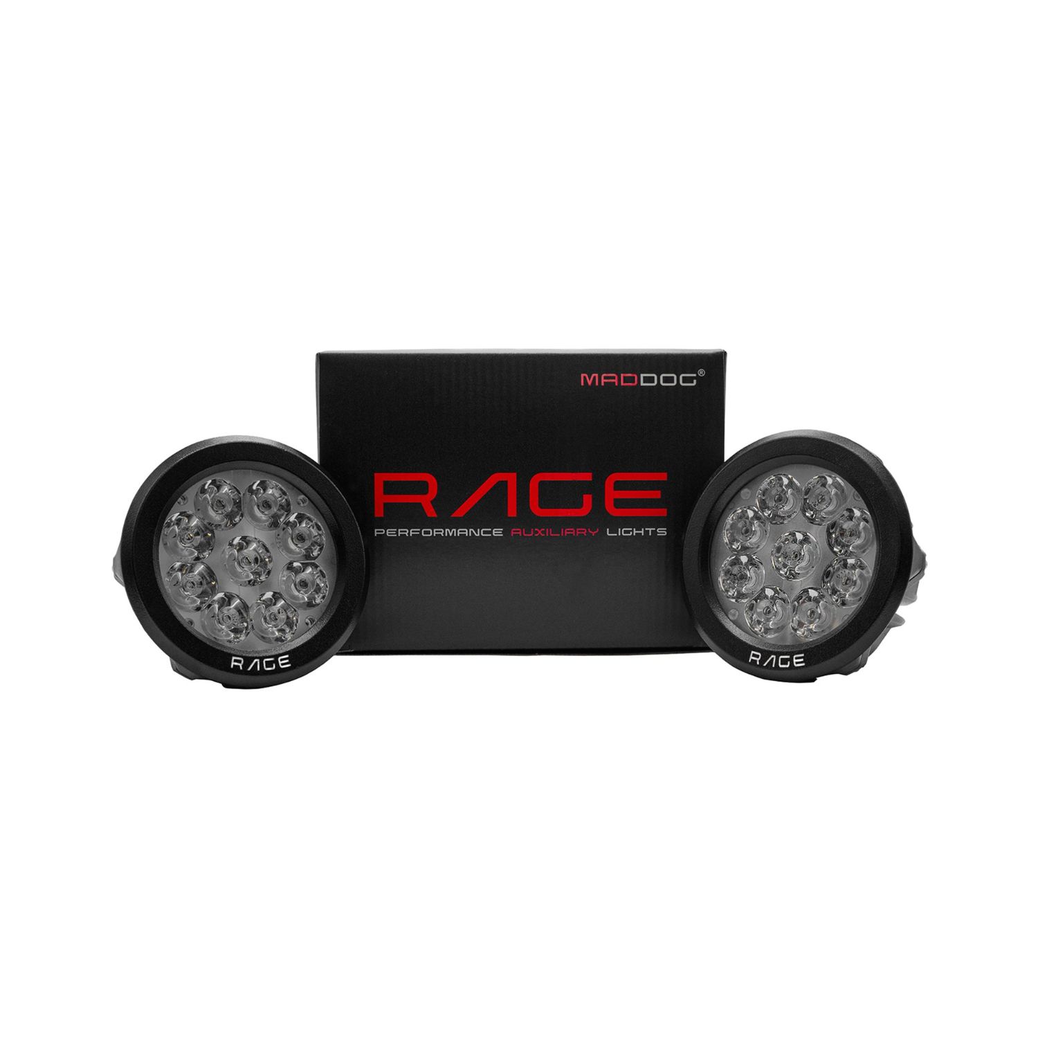 Maddog Rage Performance Auxiliary Lights - Illuminate Your Path