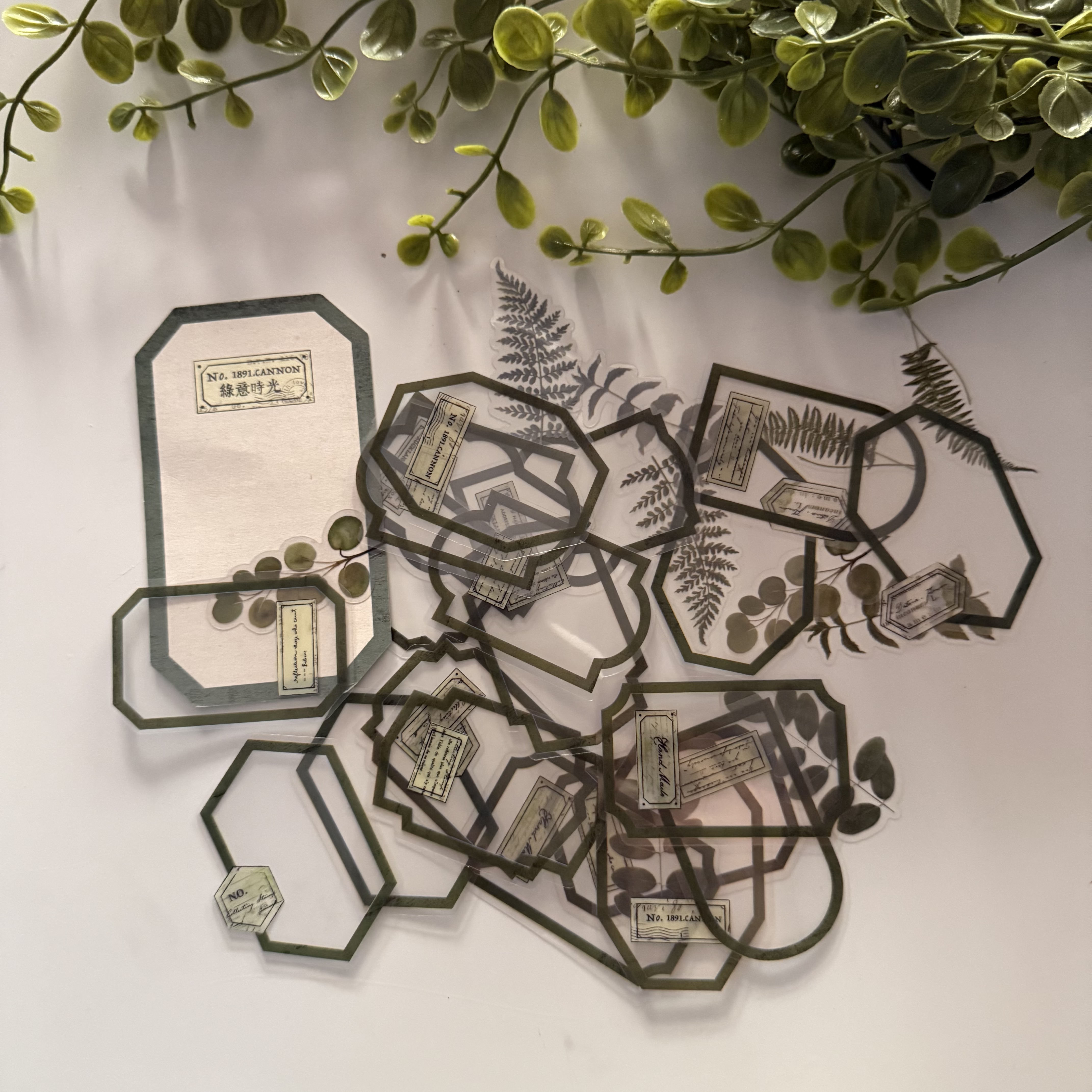Frame Sticker Pack of 30 Pcs (15*2) - Creating From The Heart