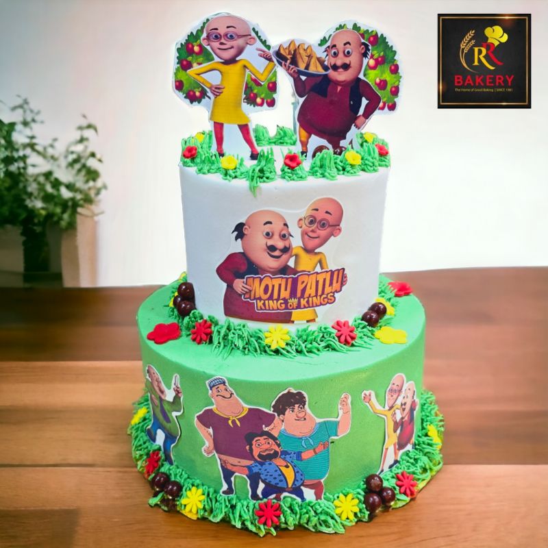 Buy Motu Patlu Cake ( C 145 ) online from RR Bakery