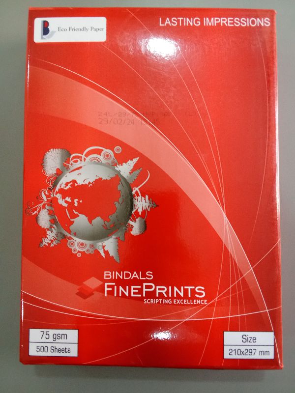 Buy A4 Bindal Paper online from H.K Office Solutions(Vendor Code-263085)