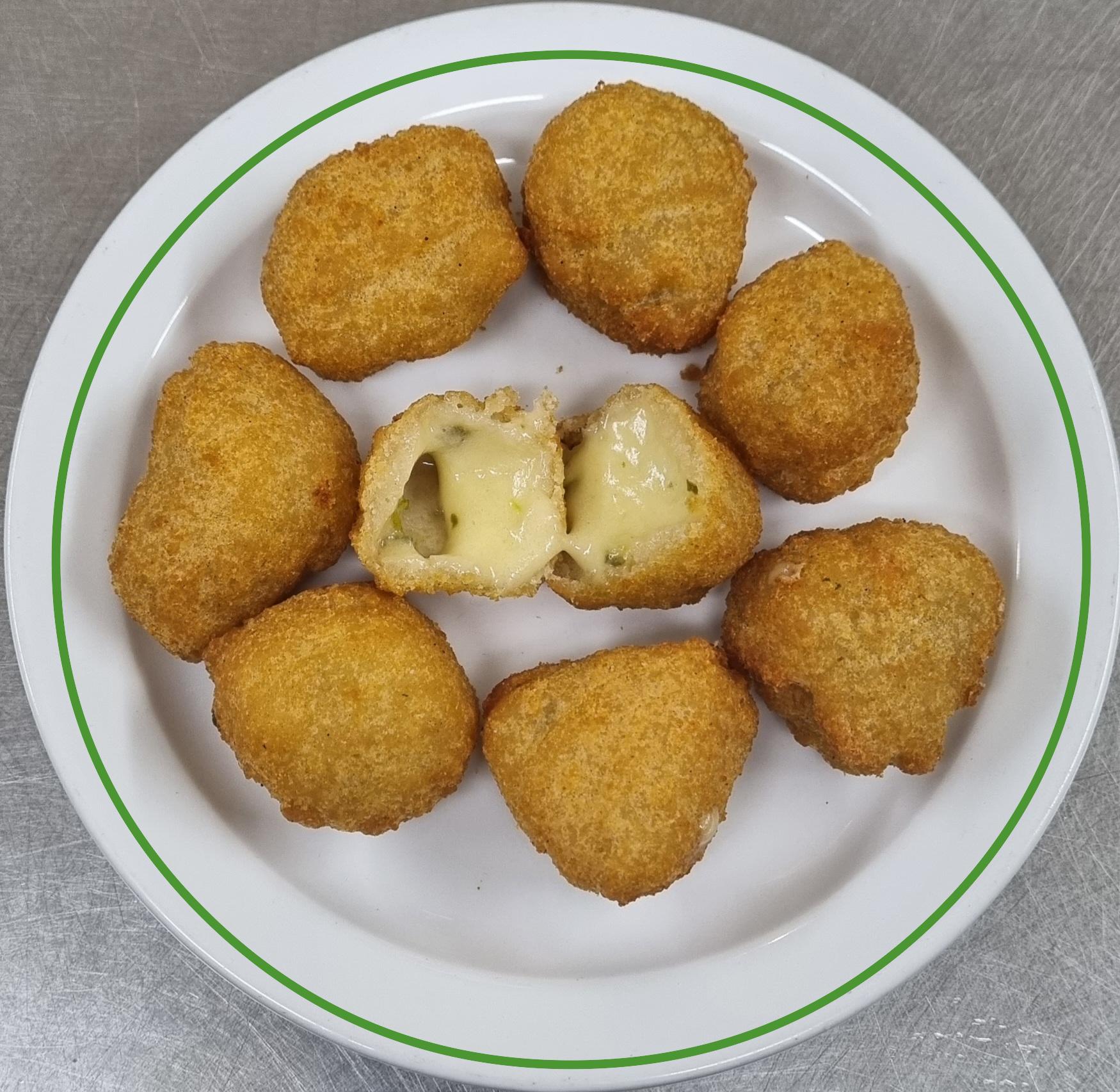 Chili cheesy bites - Jyoti's Vegetarian