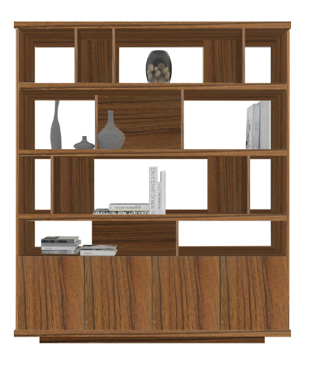 G26 Wood Back Cabinet - for Offices