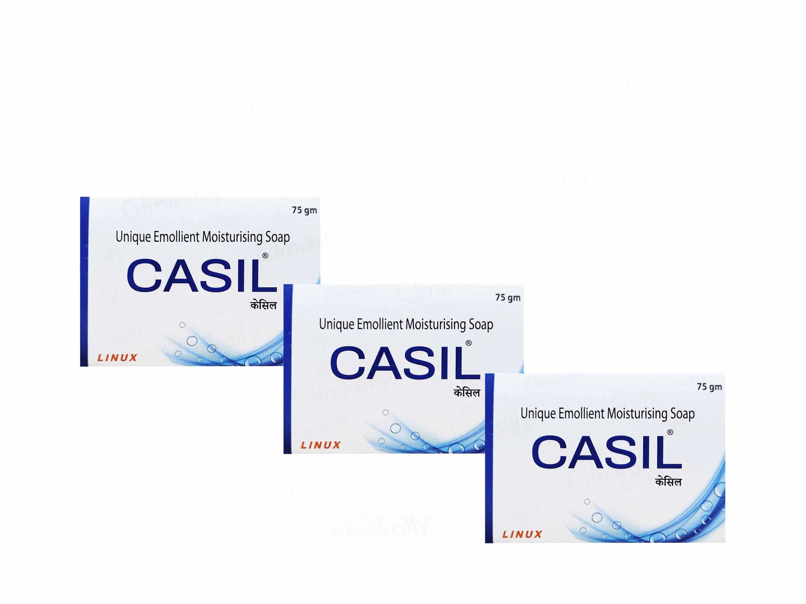 Casil Emollient Moisturising Soap 3*75gm | Skin Care