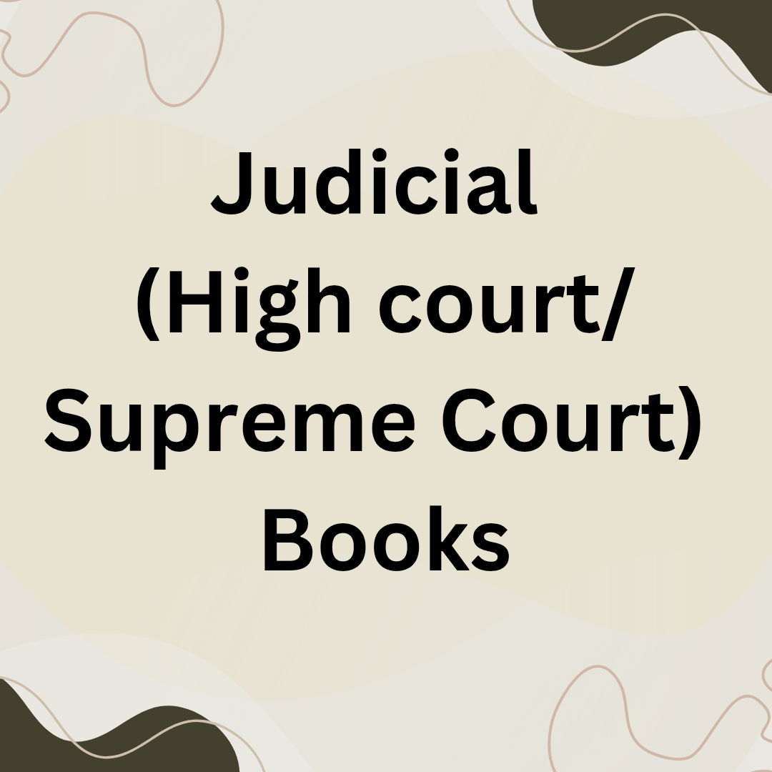 Judicial (High court/Supreme Court) Books - Target Groups 123