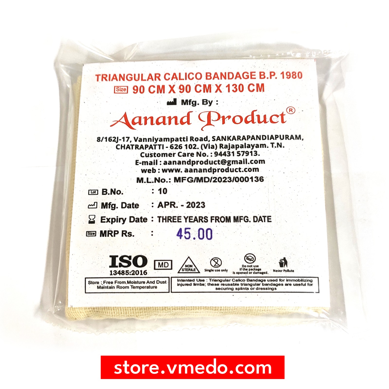 Triangular Bandage Pack of 5 - High Quality & Affordable