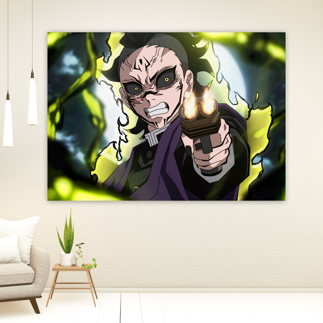 Genya Shinazugawa (Demon Slayer) - Poster - Respite Paradise