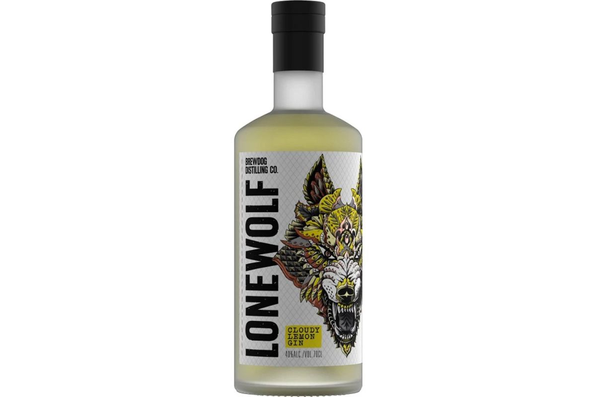 LONE WOLF CLOUDY LEMON GIN - BREWDOG STORE SINGAPORE