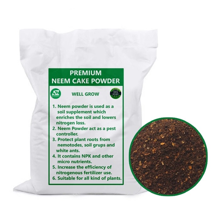 Neem Cake Powder (Neem Khali, Neem Seed Powder, Organic Neem Fertilizer ...