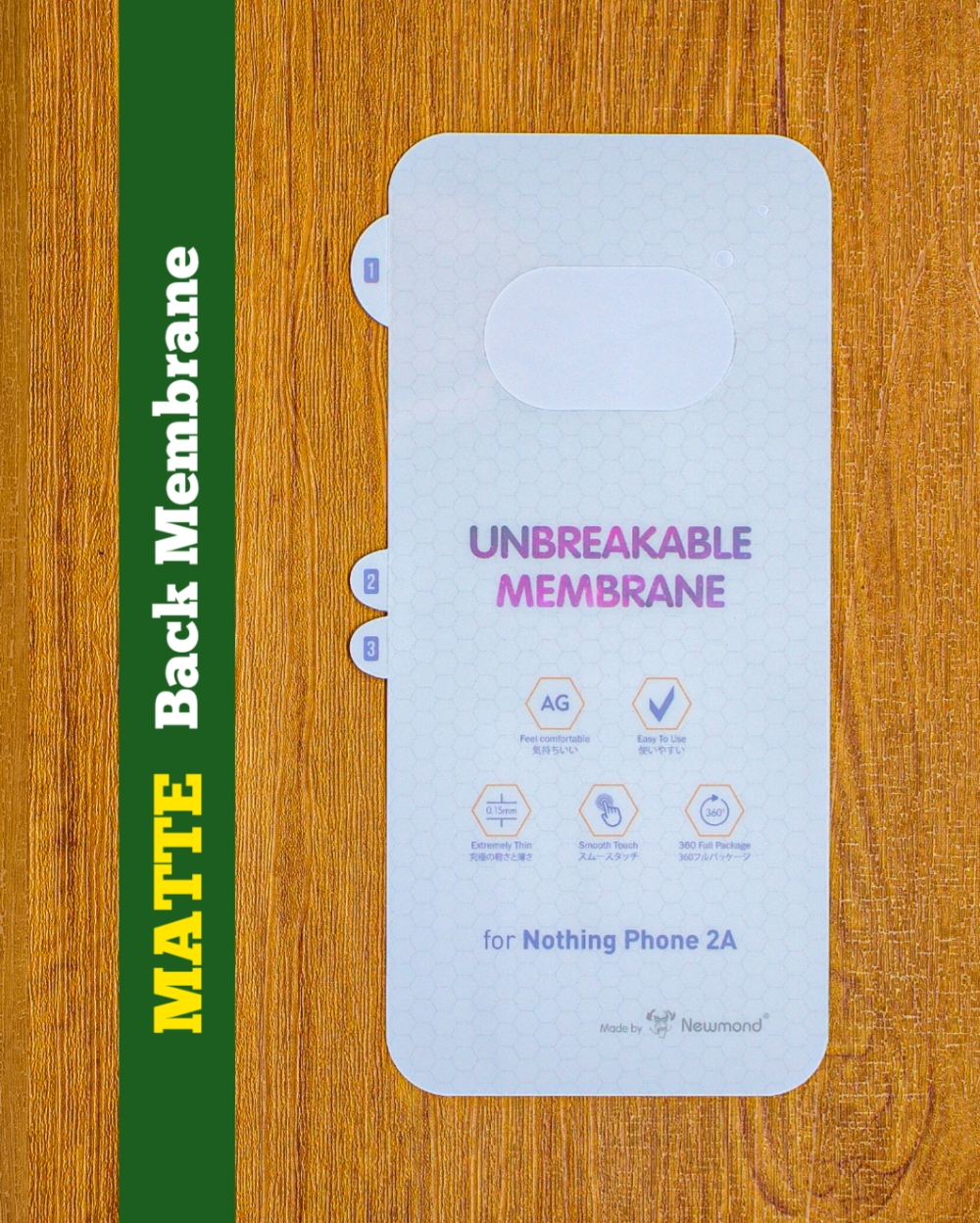 Nothing Phone (2A) Matte Finish Back Protector