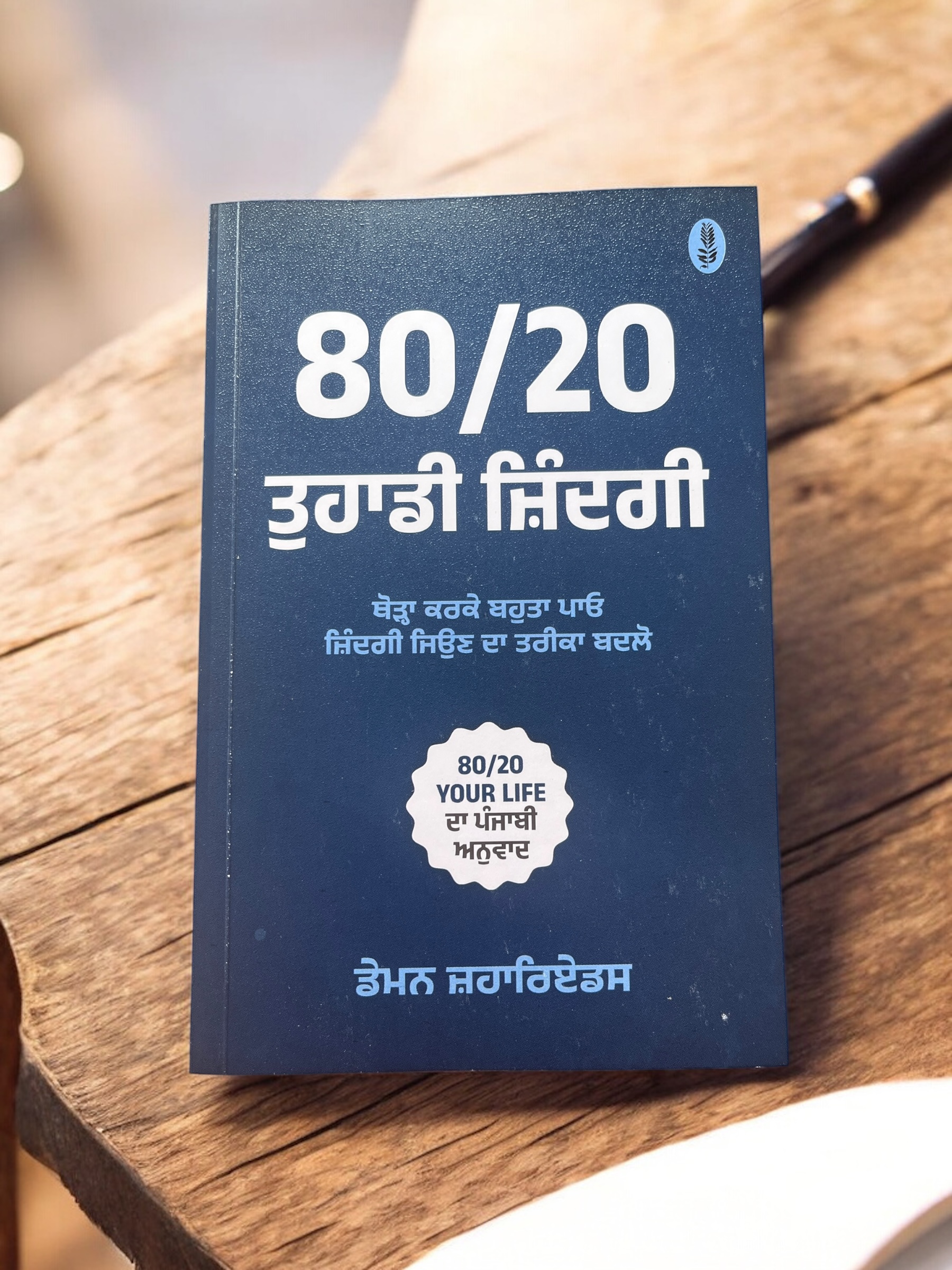 80/20 Tuhadi Zindagi - Damon Zahariades - khari kitab