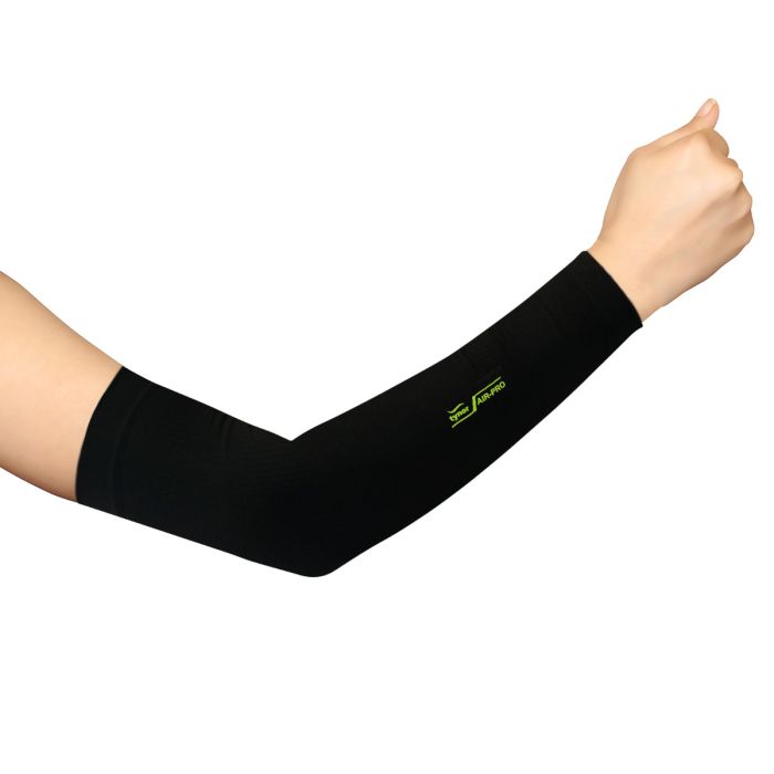 Tynor UV Protection Arm Sleeve - (Black/Orange) - Warrior Sports (India)