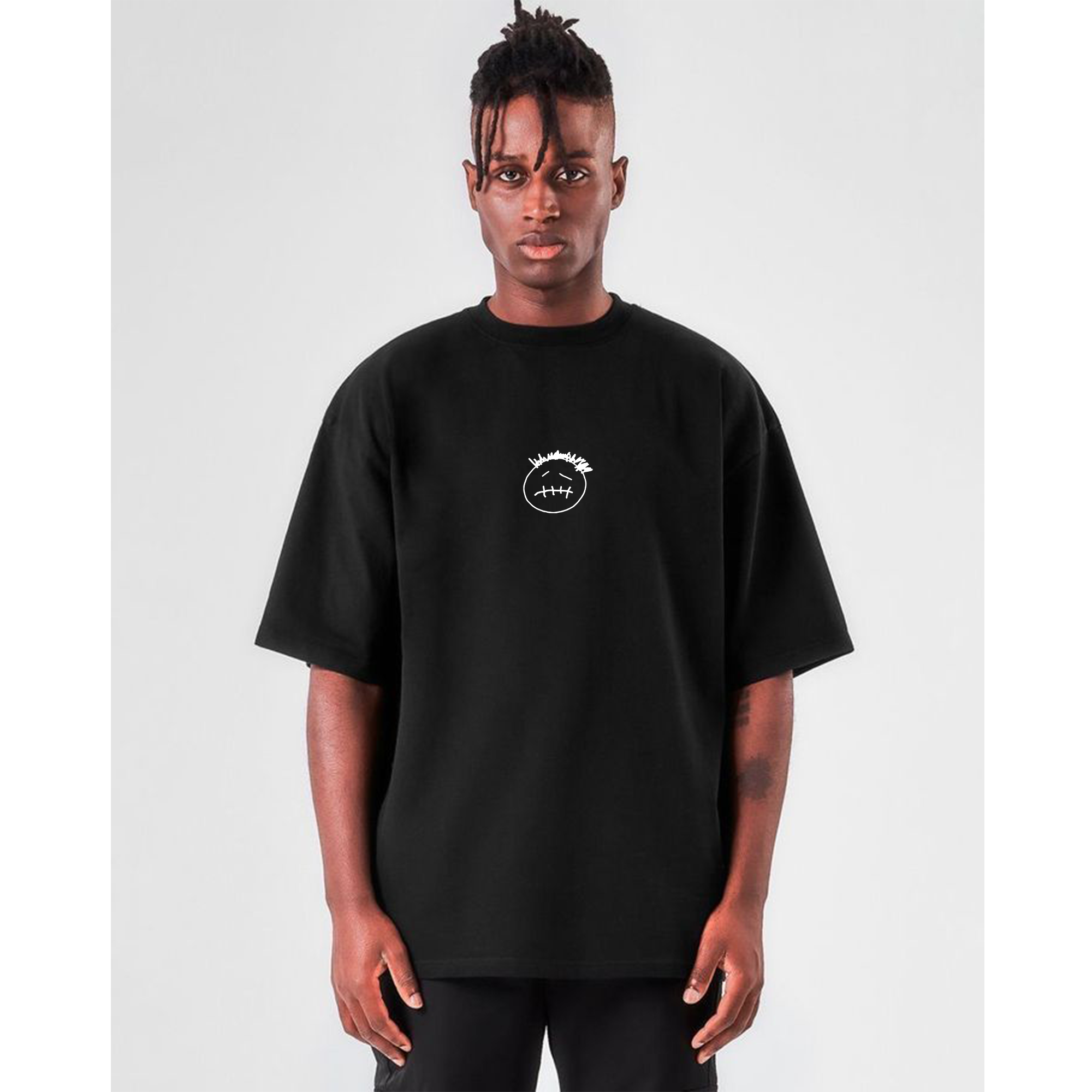 Travis scott Oversized Black tshirt - Dope Drip