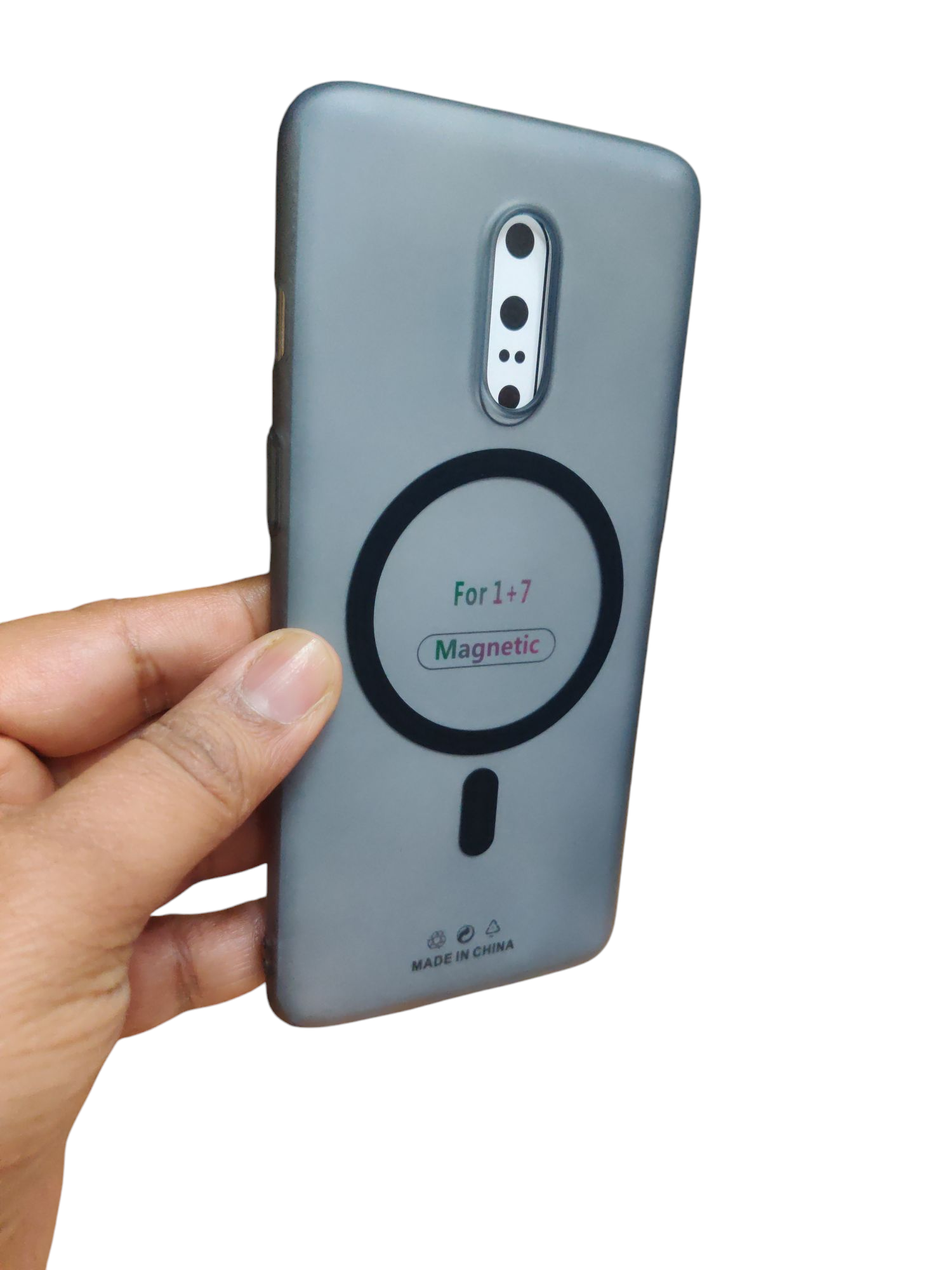 OnePlus 7 Magsafe Matte Hard Plastic Back Cover Case